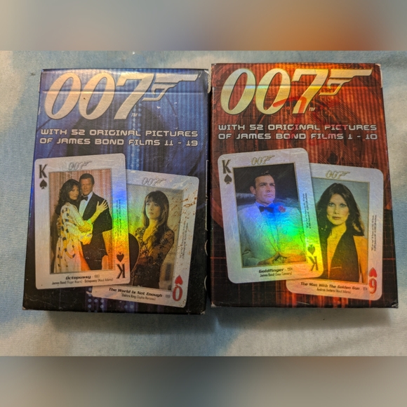 United Artists | Games | 07 James Bond Playing Cards 2 Decks | Poshmark